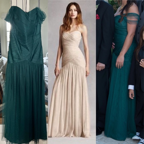 White by Vera Wang | Dresses | White By Vera Wang Bridesmaid Dress From ...